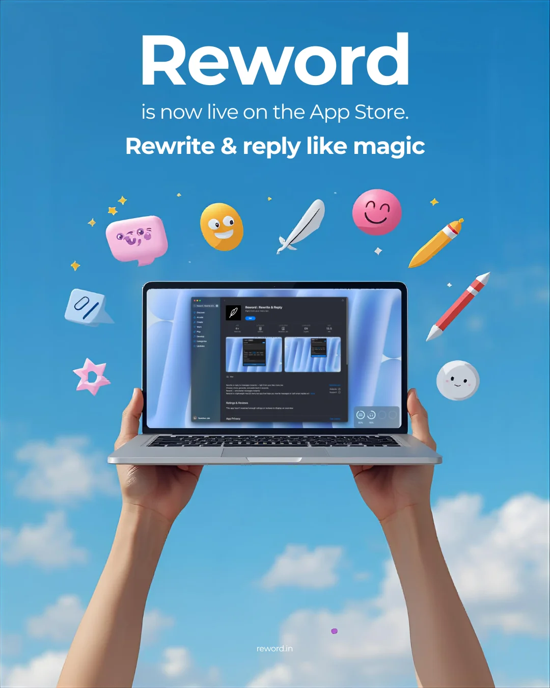 Reword — Smart Replies on the Menu Bar | DiscoverNext